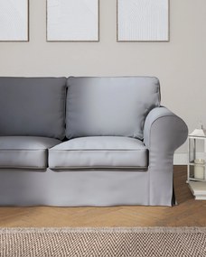 Potah na pohovku IKEA  Ektorp 2-místná, nerozkládací barva šedá