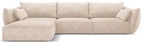Béžová rohová pohovka (levý roh) Vanda – Mazzini Sofas