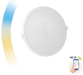 LED Stmívatelné podhledové svítidlo ALGINE LED/22W/230V Wi-Fi Tuya kulatý
