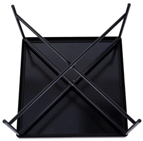 Konferenční skleněný čtvercový stolek Smooth Square 60x60 cm Leitmotiv