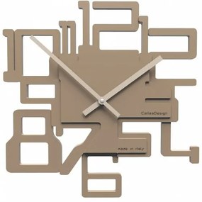 Designové hodiny 10-003 CalleaDesign Kron 32cm (více barevných variant) Barva fuchsiová (starorůžová)-72 - RAL4010