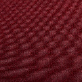 Barové židle 2 ks vínové textil 289375