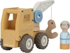Little Dutch Autojeřáb dřevěný / od 18 měsíců