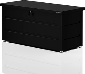 Velký zahradní a balkonový box černý: CARRIE 1190 x 520 x 587 mm