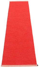Vinylový koberec Pappelina MONO Coral red/Red Velikost pappelina: 60x250 cm