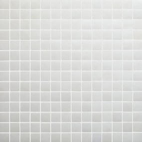 Hisbalit Skleněná mozaika bílá Mozaika GLACÉE COCO 2,5x2,5 (33,3x33,3) cm - 25COCO