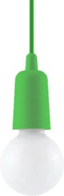 Sollux Lighting Závěsné svítidlo DIEGO 1 zelené
