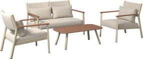 XXXLutz ZAHRADNÍ SADA 4dílné, dřevo, kov, textil Ambia Garden - 002004004909