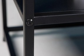 Designový odkládací stolek Damaris 50 cm černý
