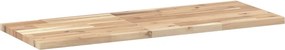 Plovoucí police 3 ks 100 x 30 x 2 cm neošetřené akáciové dřevo 3279377