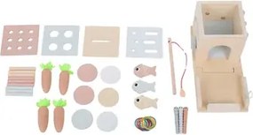 2KIDS TOYS Multifunkční vkládačka 8 v 1 / dřevěná / od 3 let