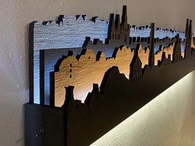Li-Go "Praha" světelný obraz 230V 125x35cm