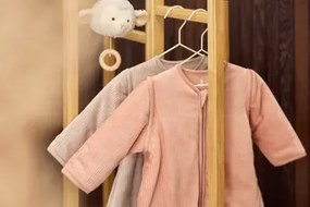 Jollein Spací pytel 2v1 70cm Rib Milky Coffee / od 3 do 6 měsíců