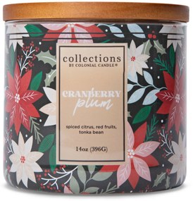 Colonial Candle svíčka Deco Collection Cranberry Plum, 396 g