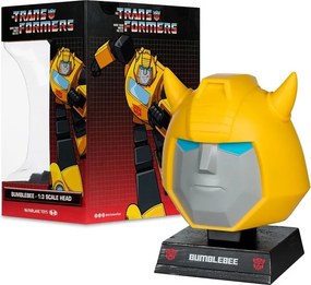 Mini replika McFarlane Head 1/3 Transformers - Bumblebee Head 17 cm Vícebarevná
