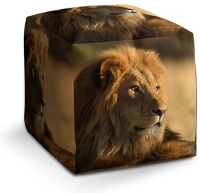 Taburet Cube lev 3, béžová