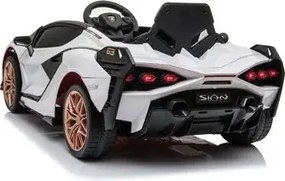 Eljet Dětské elektrické auto Lamborghini Sian bílá / 25 W / Rychlost:
