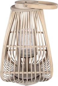 Přírodní ratanová lucerna Diane L - 27*27*42 cm