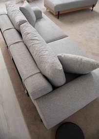 Hanah Home Třímístná pohovka ETI dub šedá 220 cm