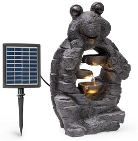 Albert, solární fontána, LED, 27,5 x 50 x 19,5 cm (Š × V × H), polyresin