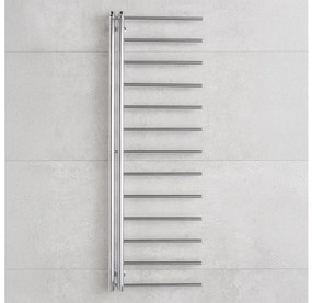 P.M.H. AP2C - Koupelnový žebříkový radiátor APOLLO 219W 150 cm pravá/chrom AP2C
