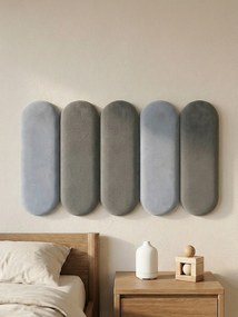 Sinsay - Čalouněné stěnové panely 5 pack - šedá