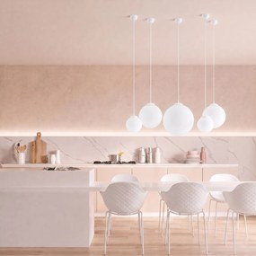 Sollux Lighting Závěsné svítidlo UGO 30 bílé