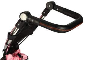 Creative Corner Trike Fix V3 tříkolka 3v1 kočárek kolo 360 otočné volné kolo růžová