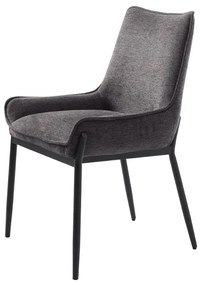 Designová židle Achaicus tmavě šedá