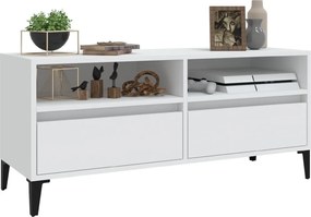 vidaXL TV skříňka 100 x 34,5 x 44,5 cm kompozitní dřevo [831901] Barva: Černá