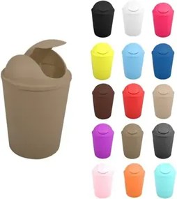MSV AKO výklopný koš 5.5 L šedohnědý / plast