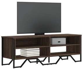 TV skříňka hnědý dub 122 x 34 x 41 cm kompozitní dřevo