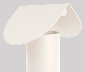 Béžová hliníková LED stolní lampa (výška 15 cm) BISCUIT – Thoro