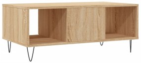 Konferenční stolek dub sonoma 90x50x36,5 cm kompozitní dřevo