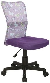 Halmar dětská židle DINGO barevné provedení fialová