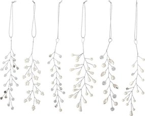 Plastové vánoční ozdoby v sadě 6 ks 11 cm Ikata – Bloomingville