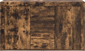 Servírovací skříň Kouřový dub 120 x 36 x 69 cm Kompozitní dřevo 3333860