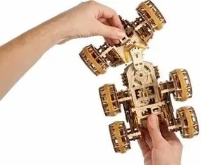 Ugears 3D dřevěné mechanické puzzle Mars Rover / od 14 let / 562 dílků