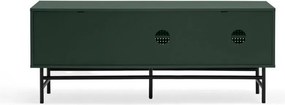 Tmavě zelený TV stolek 140x52 cm Punto - Teulat