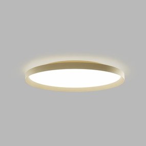 LED2 1274957CSTW Moon, stropní svítidlo, 60W LED 3000-4000K CASAMBI TW, zlatá, Ø60cm
