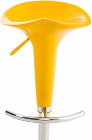 Sada 2 barových židlí Saddle – žlutá