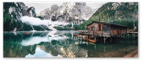Skleněný obraz Styler Tyrol Lake, 50 x 125 cm
