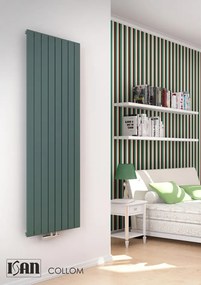 Isan Collom 1500 x 602 mm koupelnový radiátor bílý