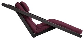Variabilní lenoška Karup Design Figo Black/Bordeaux