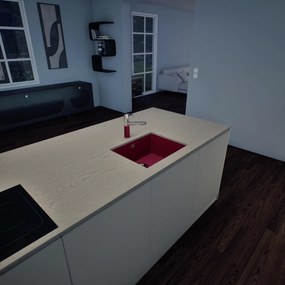 Schock Dřez KAIA N-100L Berry spodní uložení