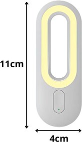 Przyjaciele Ultrasonický elektrický repelent proti hmyzu komářům a dalšímu hmyzu noční lampka