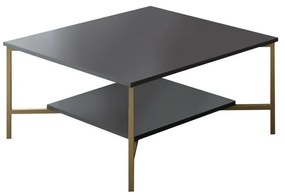 Konferenční stolek Gold Line Anthracite