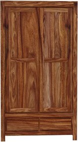 Indický nábytek - Skříň Gani 110x200x60 z indického masivu palisandr Natural
