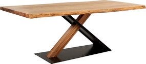 XXXLutz JÍDELNÍ STŮL, akácie, černá, barvy akácie, 200/100/76 cm Linea Natura - 001630016001