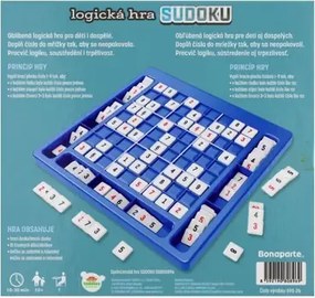 BONAPARTE Logická hra Sudoku / 81 číselných dílků / 120 zadání / od 10